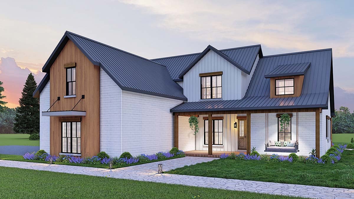 House Plan 72255 - Farmhouse Style with 2499 Sq Ft, 3 Bed, 2 Bath ...