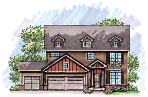 House Plan 72946 - Traditional Style with 2353 Sq Ft, 3 Bed, 2 Ba ...
