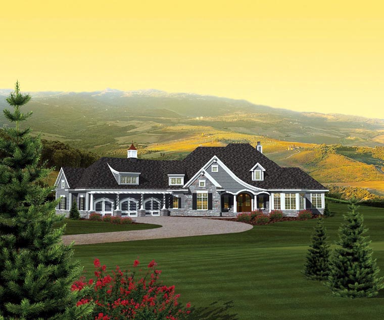 House Plan 73165 - Ranch Style with 3109 Sq Ft, 2 Bed, 2 Bath, 1 ...