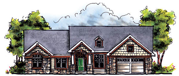 House Plan 73217 - Craftsman Style with 1810 Sq Ft, 3 Bed, 2 Bath | COOLhouseplans.com