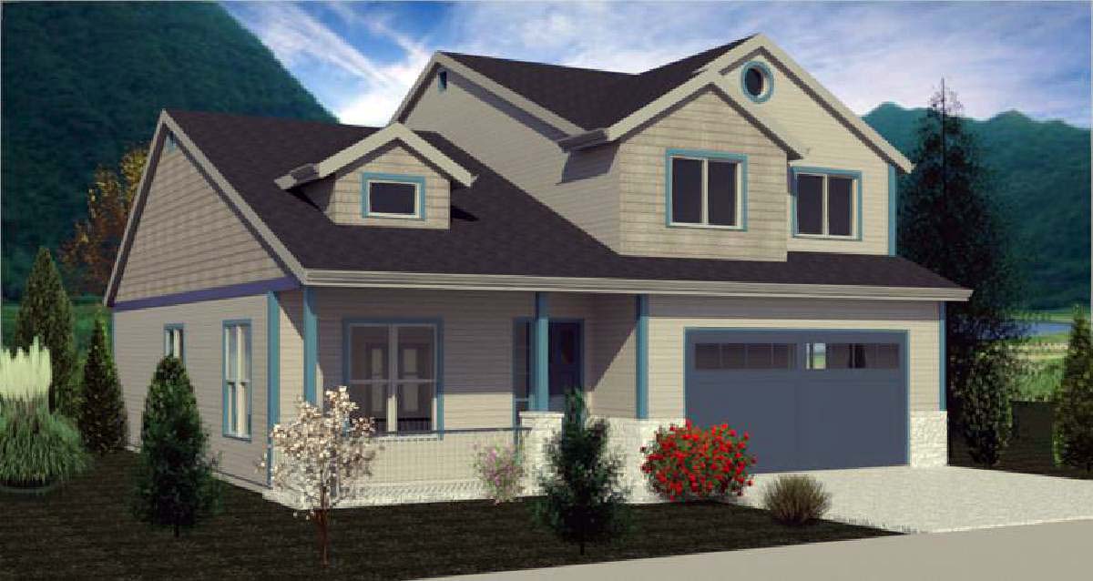 House Plan 74318 - Traditional Style with 2045 Sq Ft, 3 Bed, 2 Ba ...