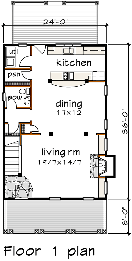 House Plan 75508 - Country Style with 1696 Sq Ft, 3 Bed, 2 Bath ...