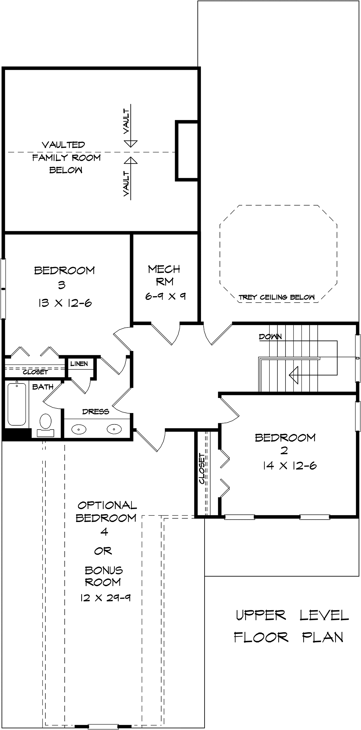 House Plan 76722 - Traditional Style with 2476 Sq Ft, 3 Bed, 2 Ba ...