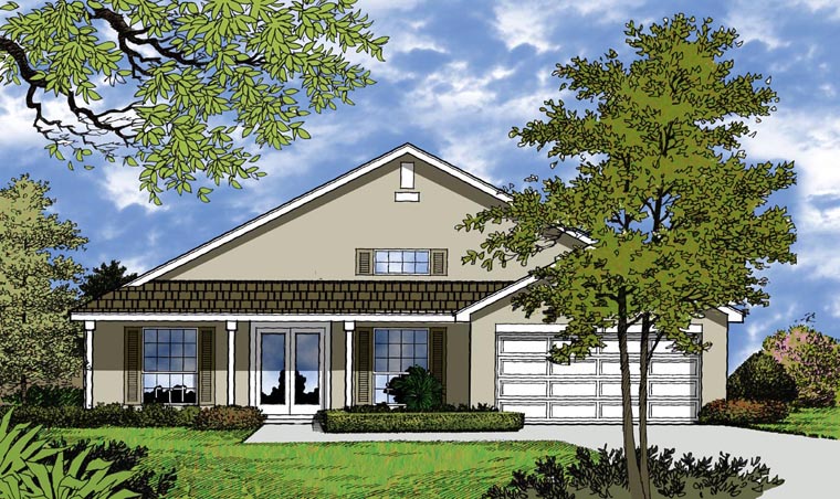 House Plan 77310 - Contemporary Style with 1704 Sq Ft, 3 Bed, 2 B ...