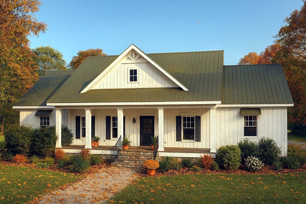 House Plan 77402 - Traditional Style with 2525 Sq Ft, 3 Bed, 2 Ba ...