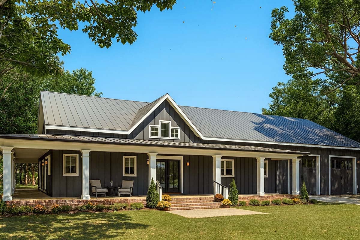 House Plan 77456 - Ranch Style with 2399 Sq Ft, 3 Bed, 2 Bath, 1 ...