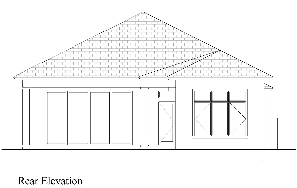 House Plan 77501 - Contemporary Style with 3385 Sq Ft, 4 Bed, 4 B ...