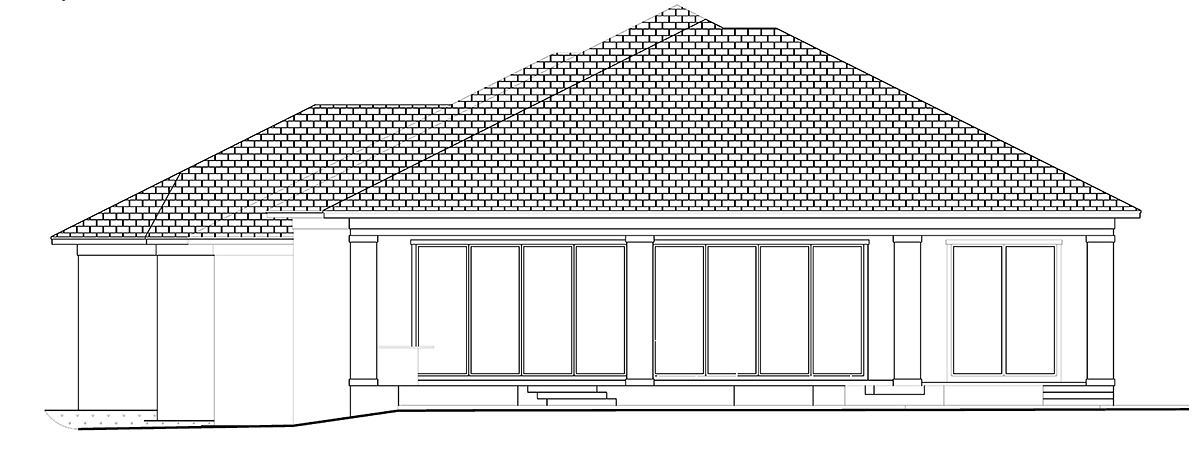 House Plan 77506 - Florida Style with 3846 Sq Ft, 4 Bed, 5 Bath ...