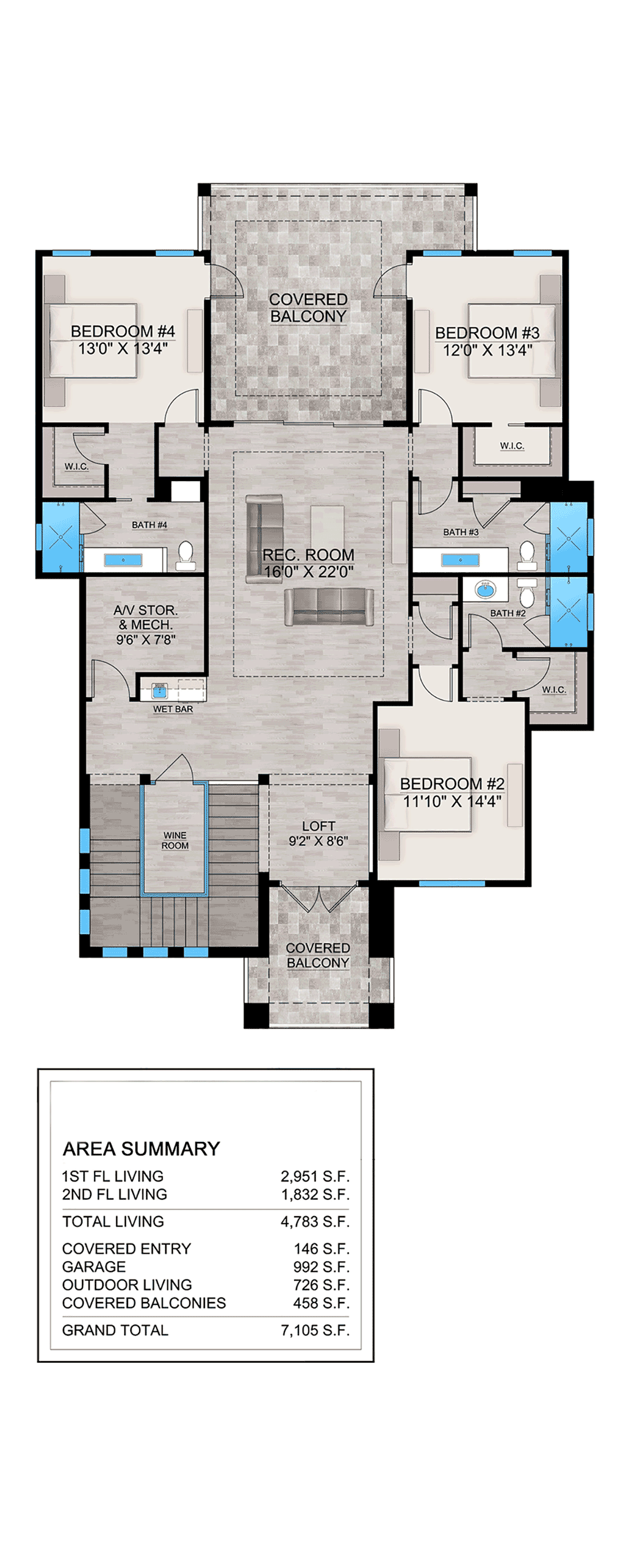 Florida House Plans One Story House Plan 77509 Florida Style With