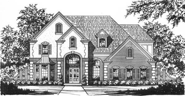 House Plan 77735 - European Style with 2780 Sq Ft, 3 Bed, 3 Bath ...