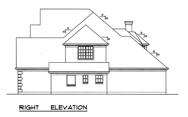 House Plan 77735 - European Style with 2780 Sq Ft, 3 Bed, 3 Bath ...