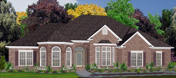 House Plan 78767 - Contemporary Style with 2540 Sq Ft, 4 Bed, 2 B ...