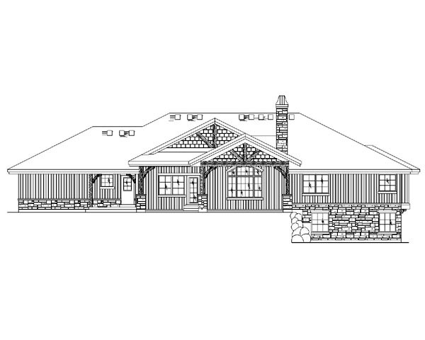 House Plan 79823 - Traditional Style with 4965 Sq Ft, 5 Bed, 3 Ba ...