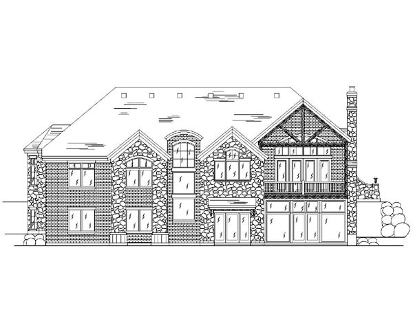 House Plan 79847 - Traditional Style with 5010 Sq Ft, 6 Bed, 4 Ba ...