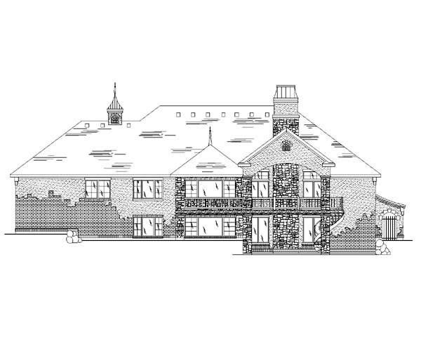 House Plan 79908 - European Style with 5244 Sq Ft, 6 Bed, 4 Bath,