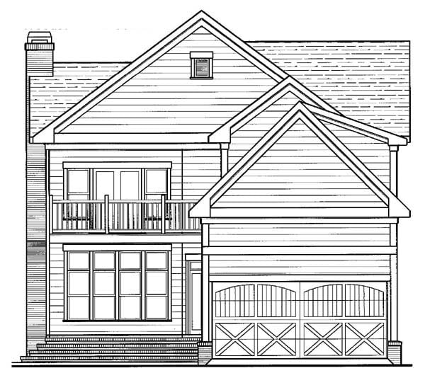 House Plan 80235 - Historic Style with 3173 Sq Ft, 4 Bed, 3 Bath ...