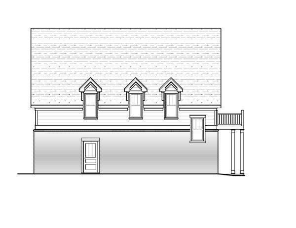 Garage Plan 80251 - 3 Car Garage Apartment Cottage Style ...