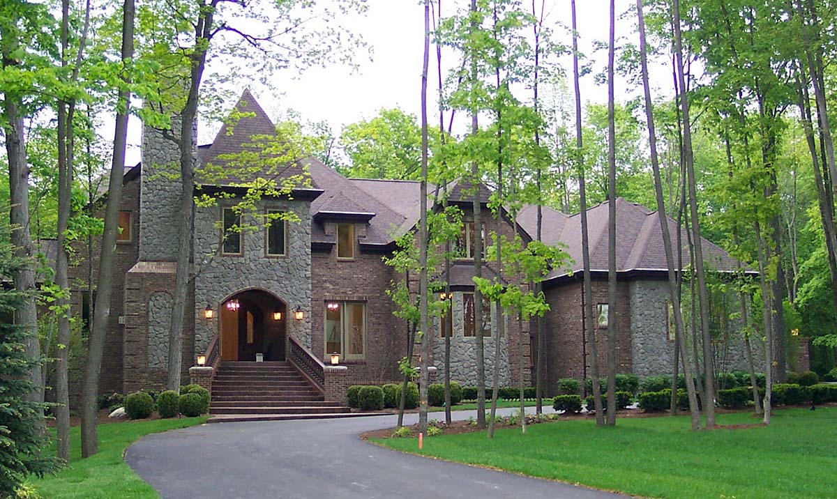 House Plan 80478 - European Style with 4583 Sq Ft, 4 Bed, 4 Bath ...