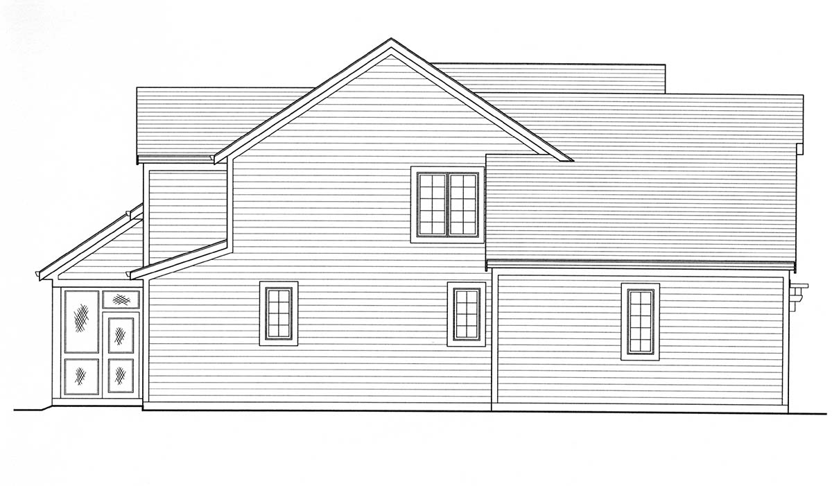 House Plan 80609 - Country Style with 2316 Sq Ft, 4 Bed, 2 Bath ...