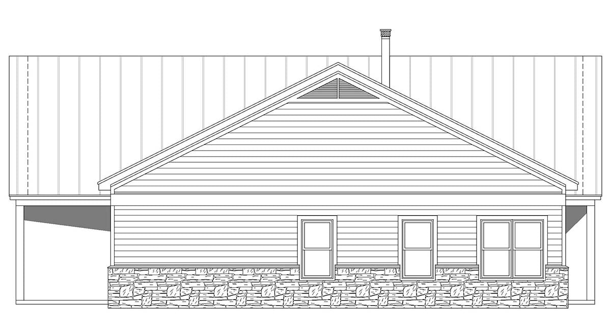 House Plan 80950 - Traditional Style with 2616 Sq Ft, 2 Bed, 2 Ba ...