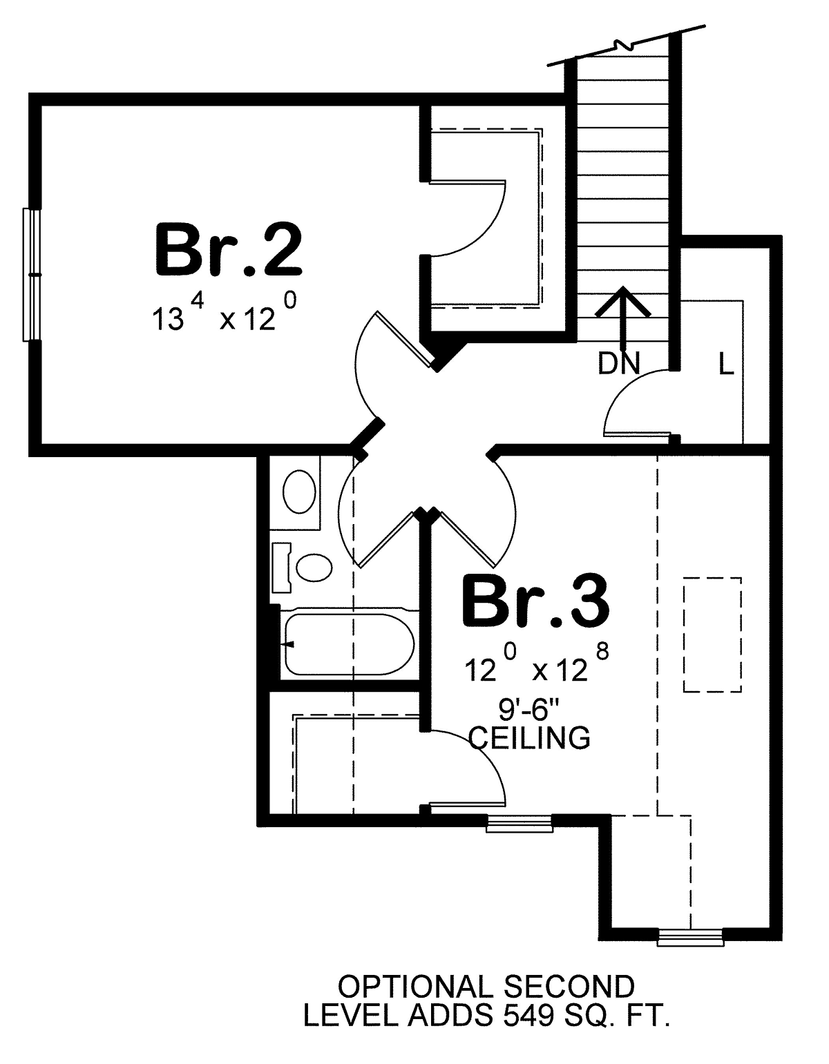 House Plan 81435 - Traditional Style with 2083 Sq Ft, 3 Bed, 2 Ba ...