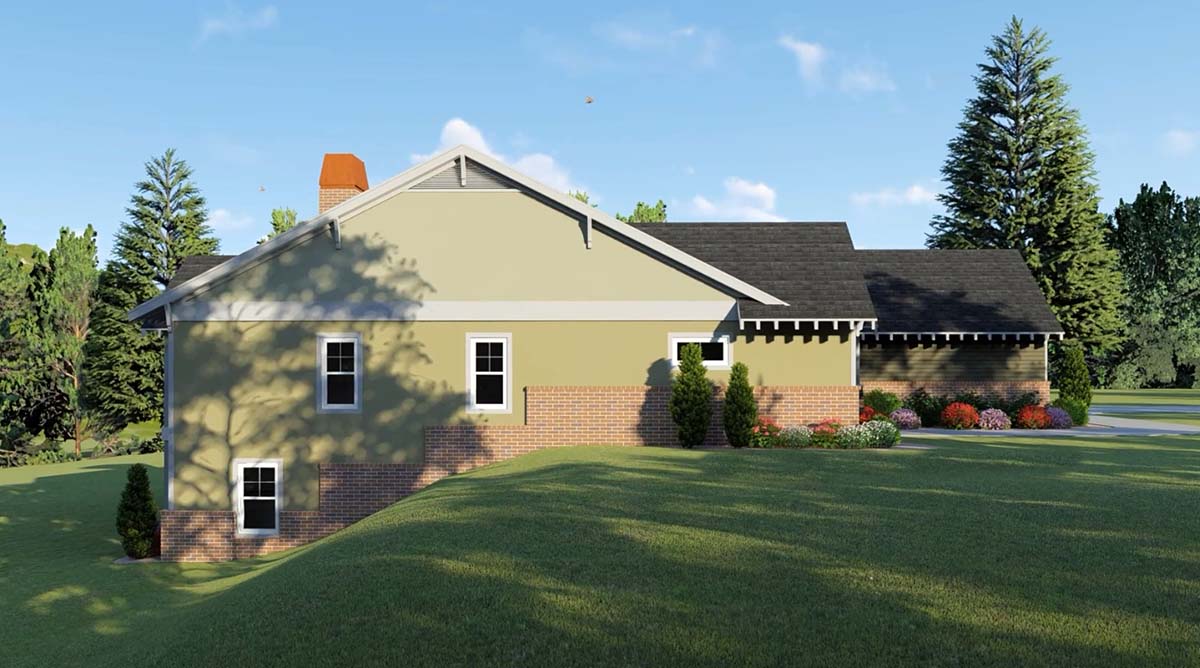 House Plan 81559 - Ranch Style with 2371 Sq Ft, 3 Bed, 2 Bath, 1 ...