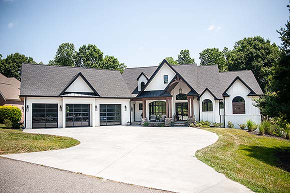 House Plan 81629 - Craftsman Style with 3813 Sq Ft, 3 Bed, 3 Bath