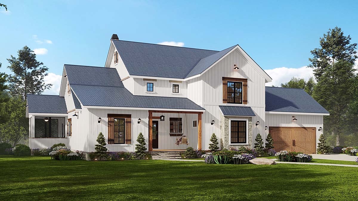 House Plan 81645 - Traditional Style with 3254 Sq Ft, 4 Bed, 4 Ba