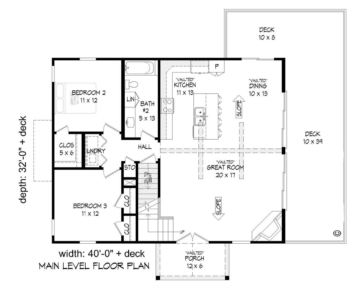Cabin House Plans - Cabin Home Floor Plans & Designs