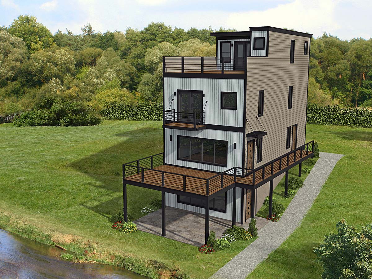 Modern House Plans - Modern Floor Plans | COOL House Plans