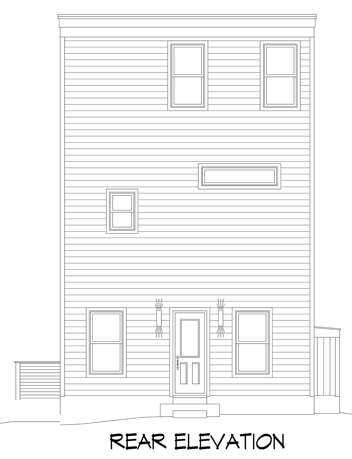 House Plan 81759 - Modern Style with 2607 Sq Ft, 2 Bed, 3 Bath, 2 ...