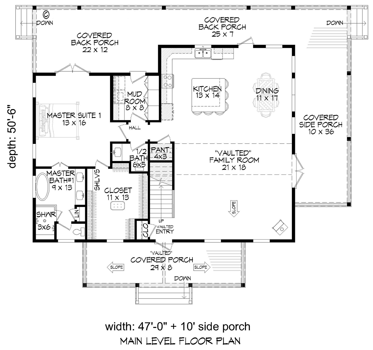 Cabin House Plans - Cabin Home Floor Plans & Designs