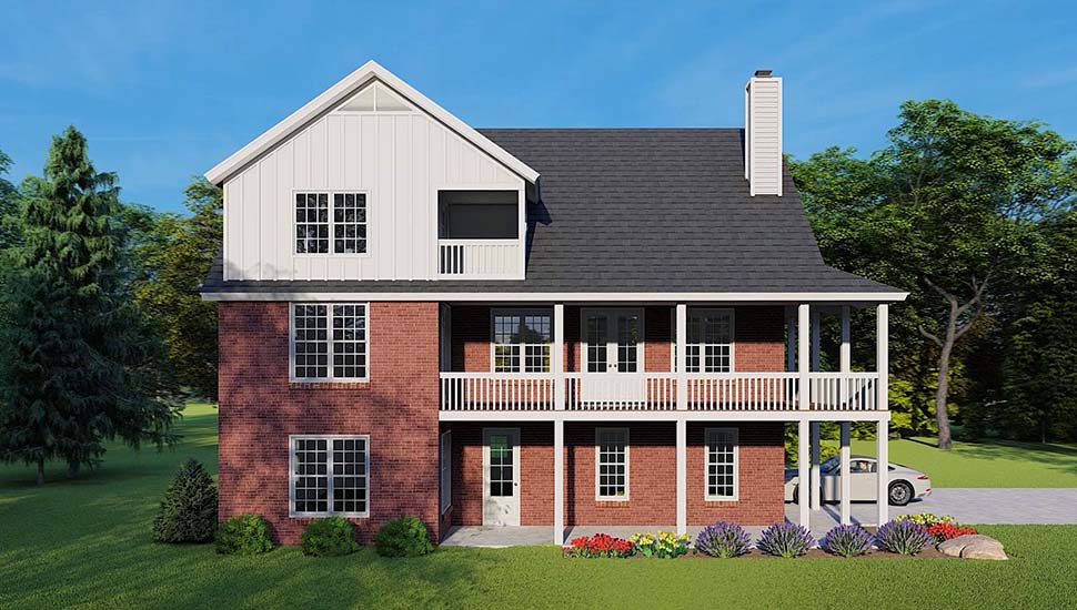 House Plan 81775 - Traditional Style with 3101 Sq Ft, 3 Bed, 2 Ba ...