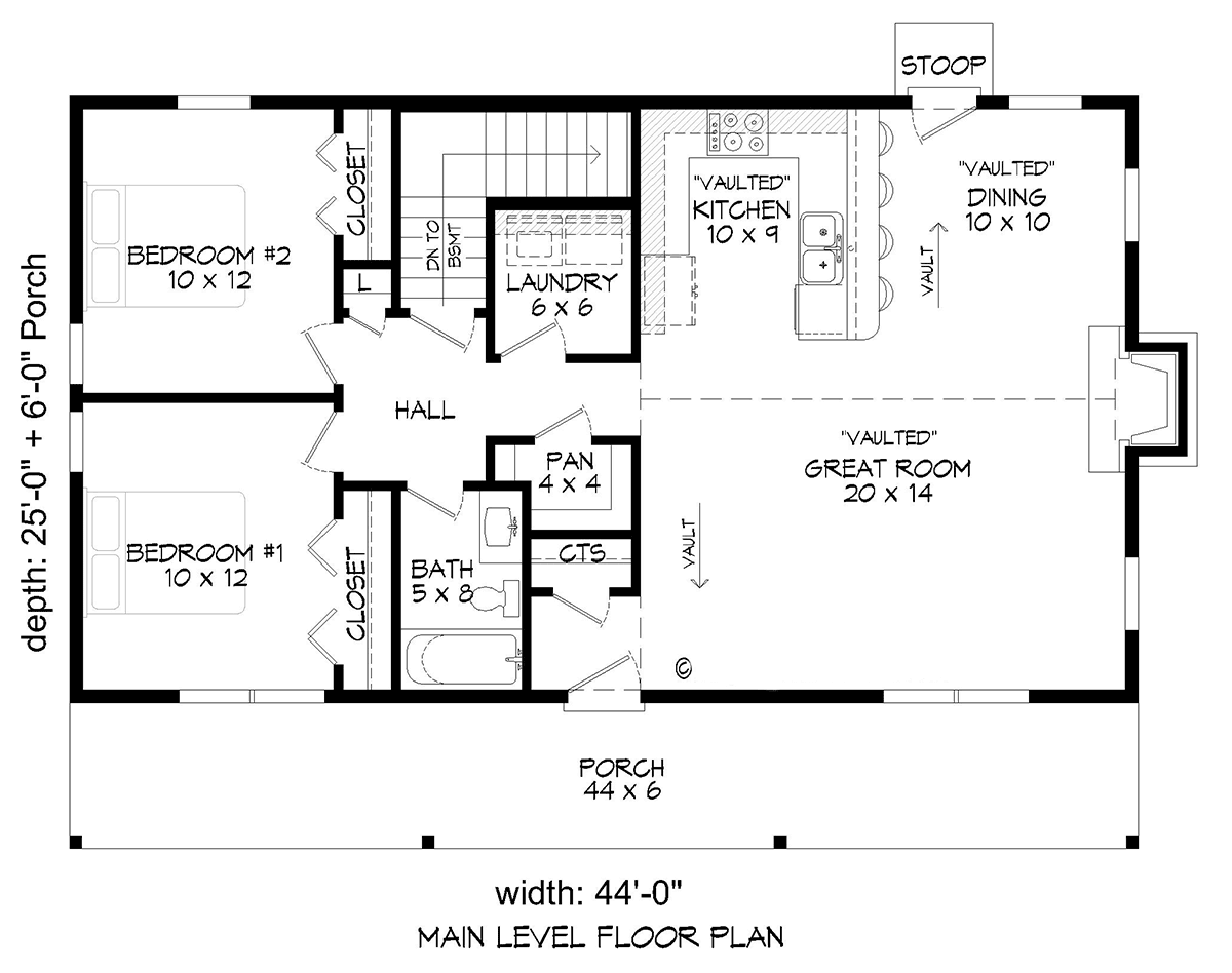 Ranch House Plans - Ranch Floor Plans | COOL House Plans