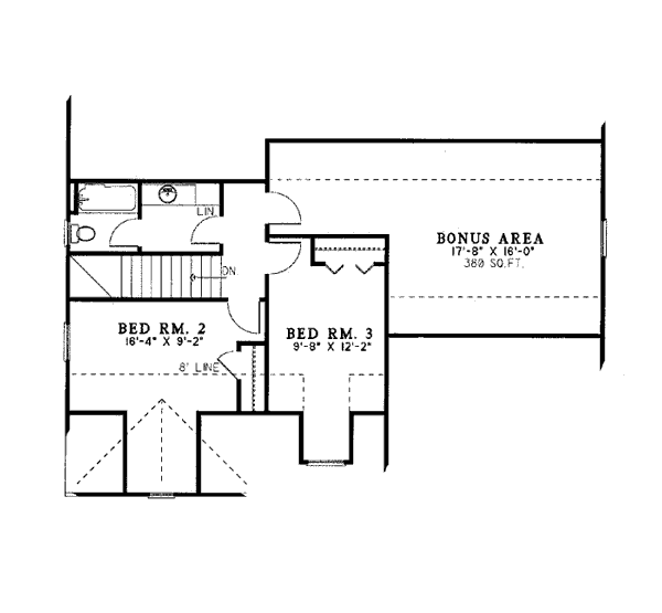 House Plan 82010 - Country Style with 1684 Sq Ft, 3 Bed, 2 Bath ...