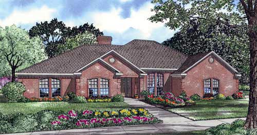 House Plan 82088 - European Style with 2392 Sq Ft, 4 Bed, 2 Bath ...