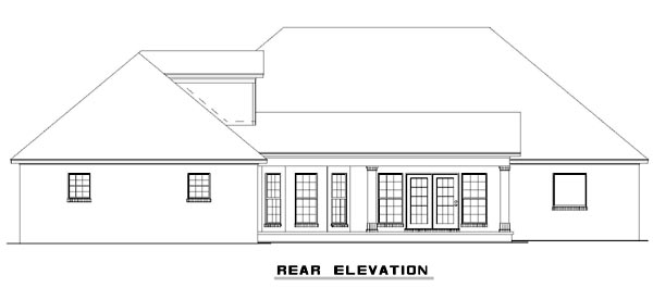 House Plan 82128 - Traditional Style with 2846 Sq Ft, 4 Bed, 3 Ba ...