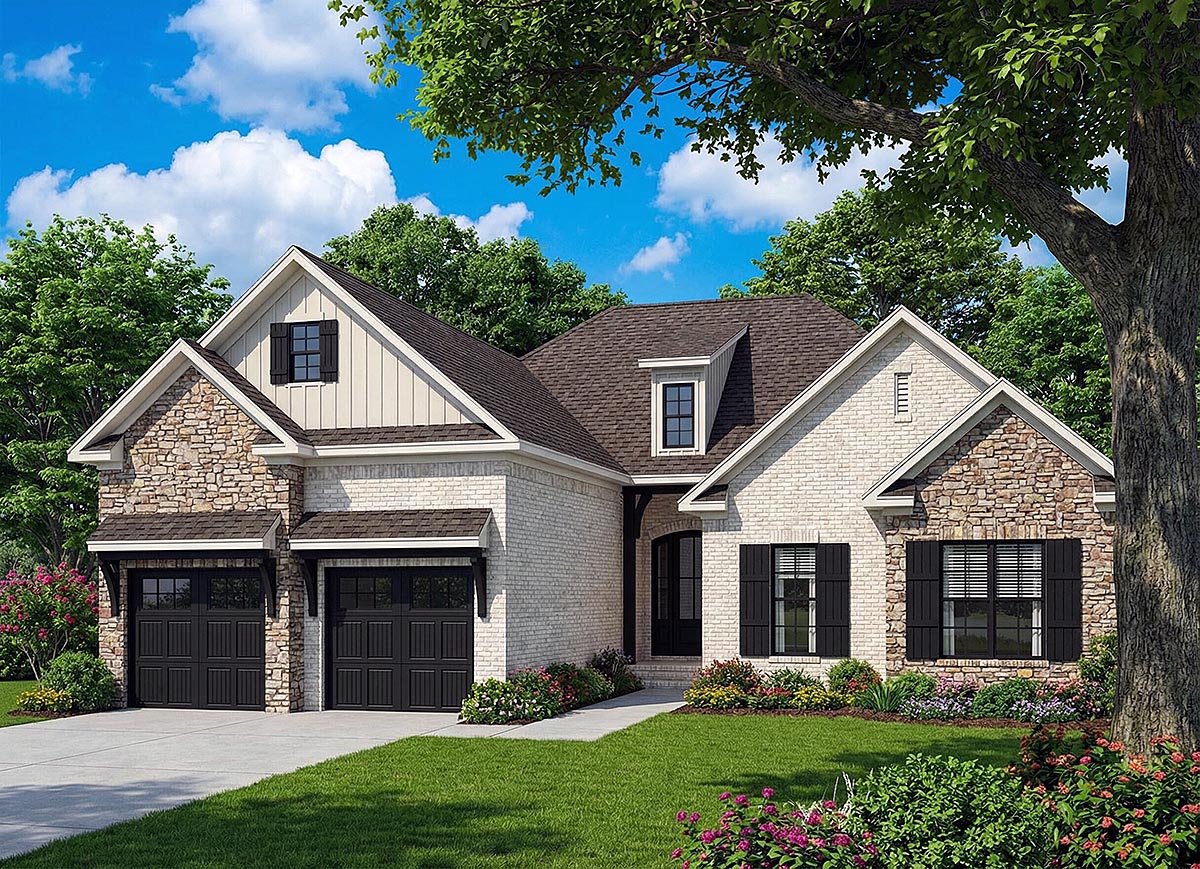 House Plan 82225 - with 1715 Sq Ft, 3 Bed, 2 Bath | COOLhouseplans.com