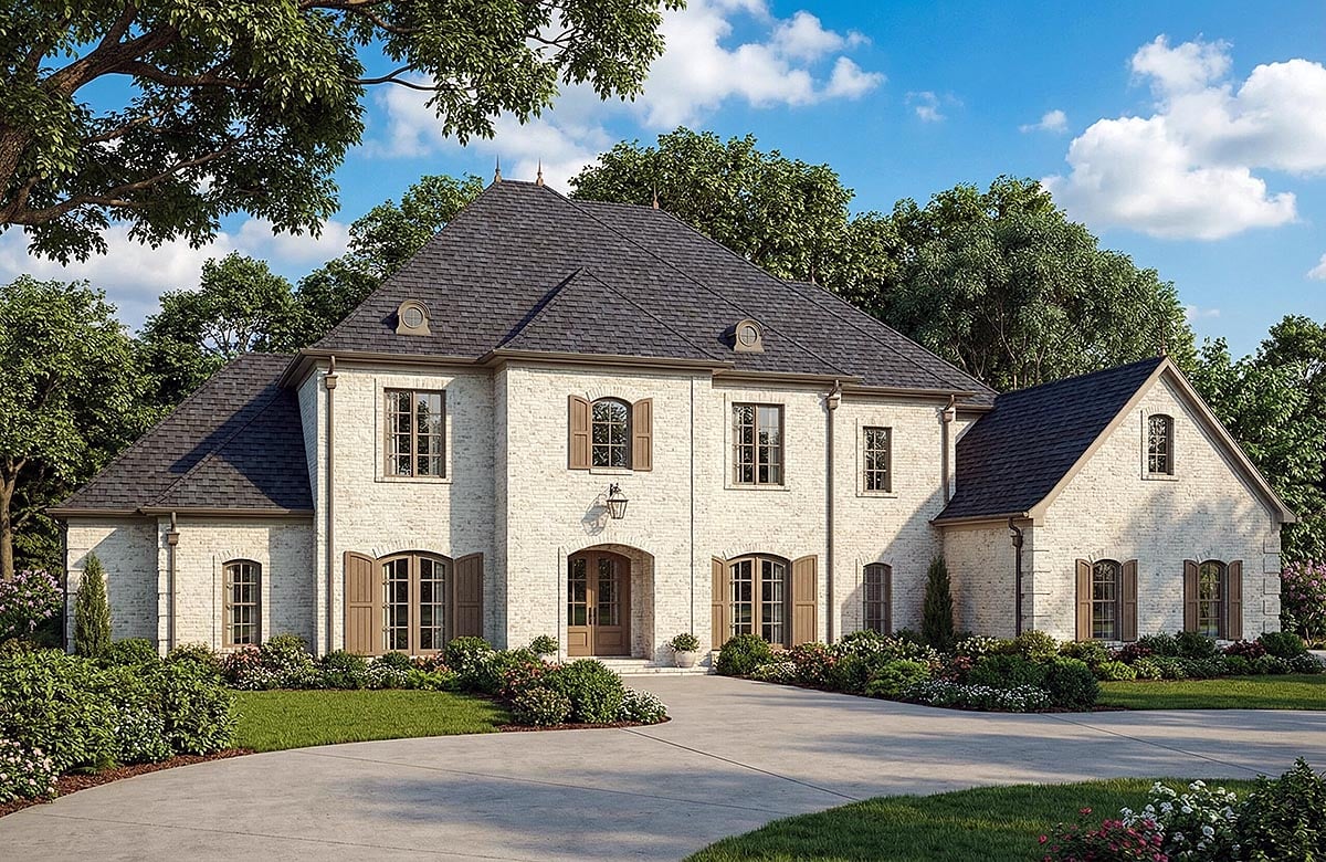 House Plan 82238 - European Style with 5835 Sq Ft, 4 Bed, 4 Bath ...
