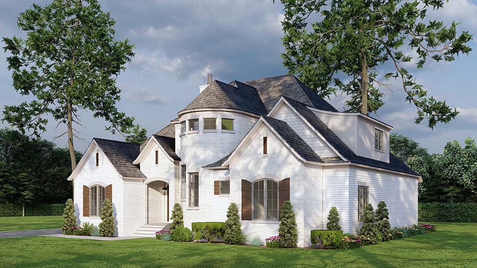 House Plan 82318 - with 2968 Sq Ft, 4 Bed, 3 Bath, 1 Half Bath ...