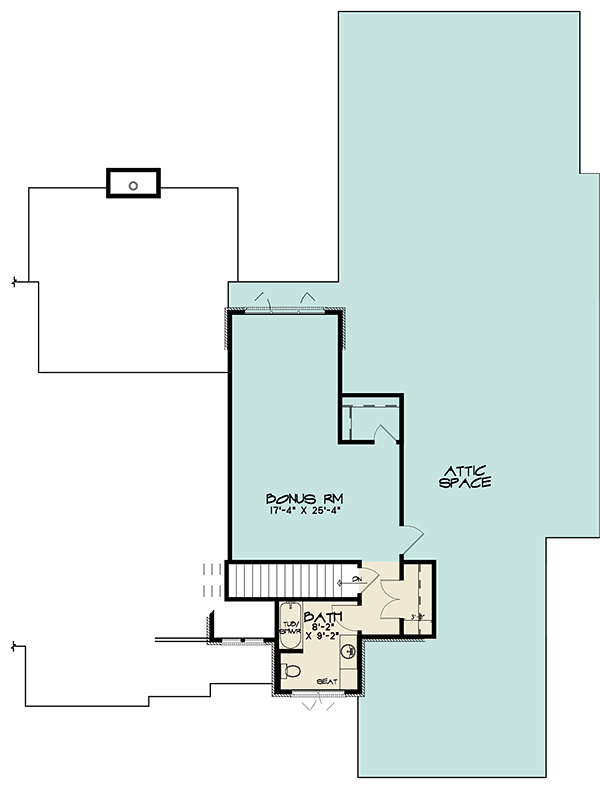 House Plan 82523 - Traditional Style with 2641 Sq Ft, 3 Bed, 4 Ba ...