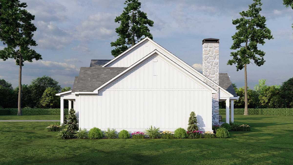 House Plan 82772 - Farmhouse Style with 2663 Sq Ft, 4 Bed, 3 Bath ...