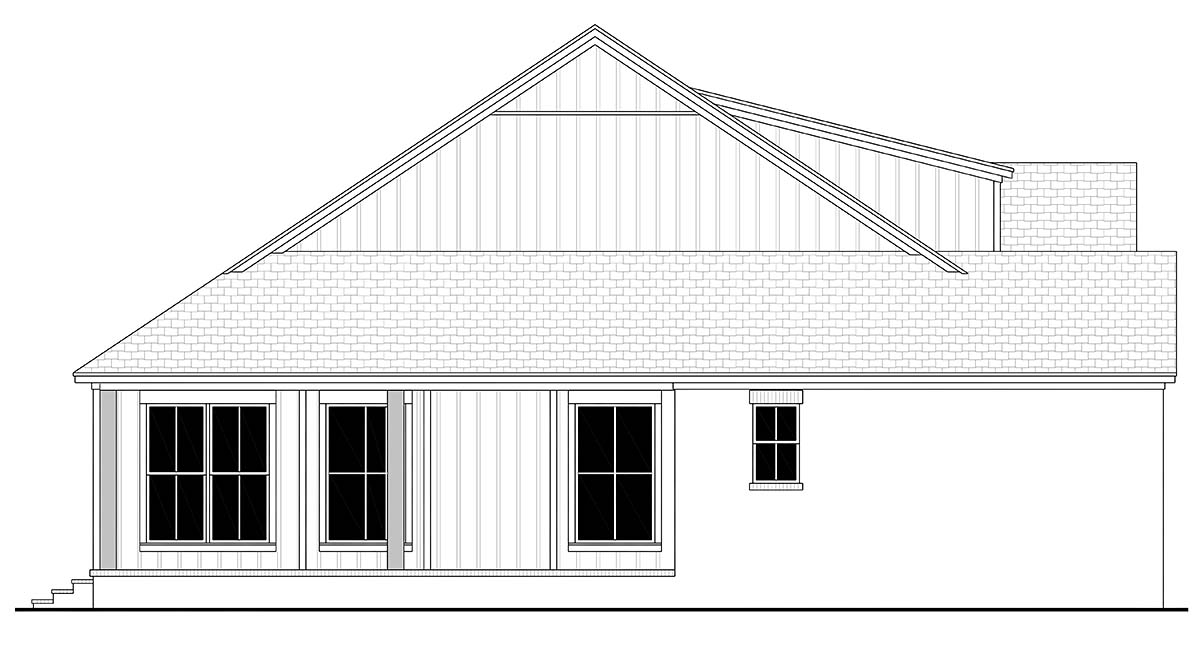 House Plan 82909 - Traditional Style with 2253 Sq Ft, 3 Bed, 2 Ba ...