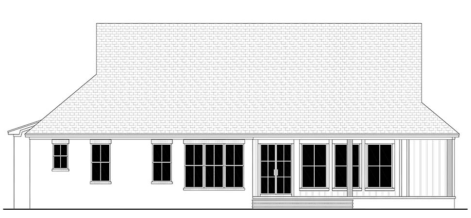 House Plan 82909 - Traditional Style with 2253 Sq Ft, 3 Bed, 2 Ba ...
