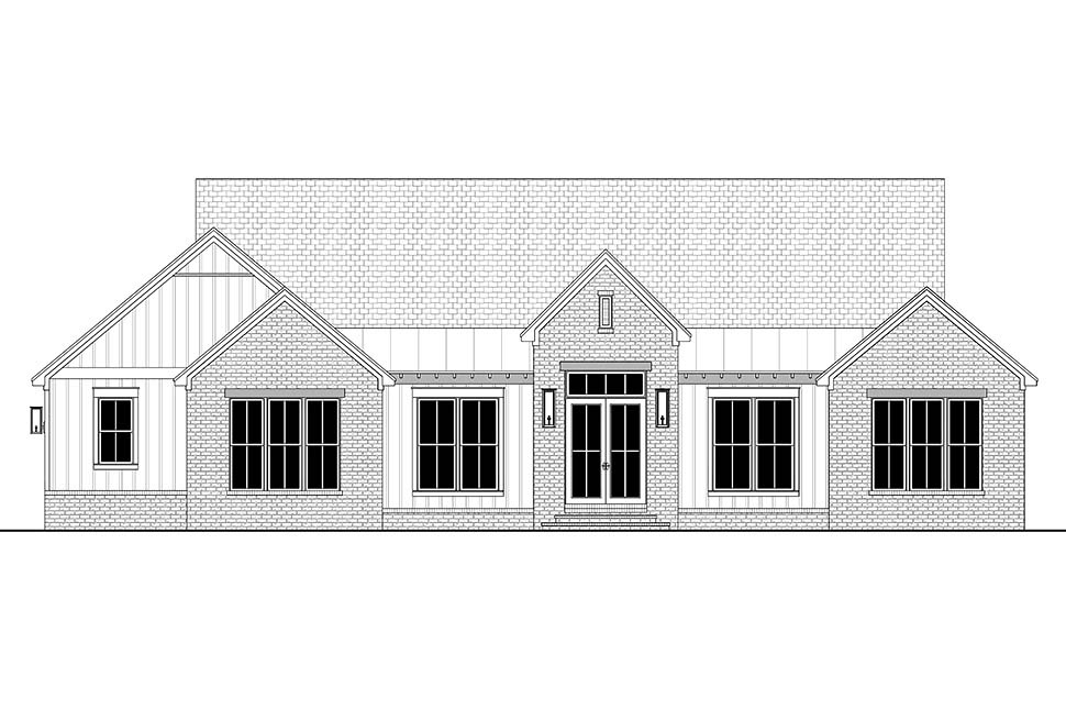 House Plan 82934 - Traditional Style with 2192 Sq Ft, 3 Bed, 2 Ba ...