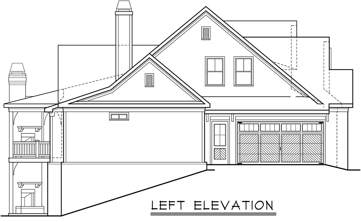 House Plan 83151 - Farmhouse Style with 2844 Sq Ft, 4 Bed, 3 Bath ...