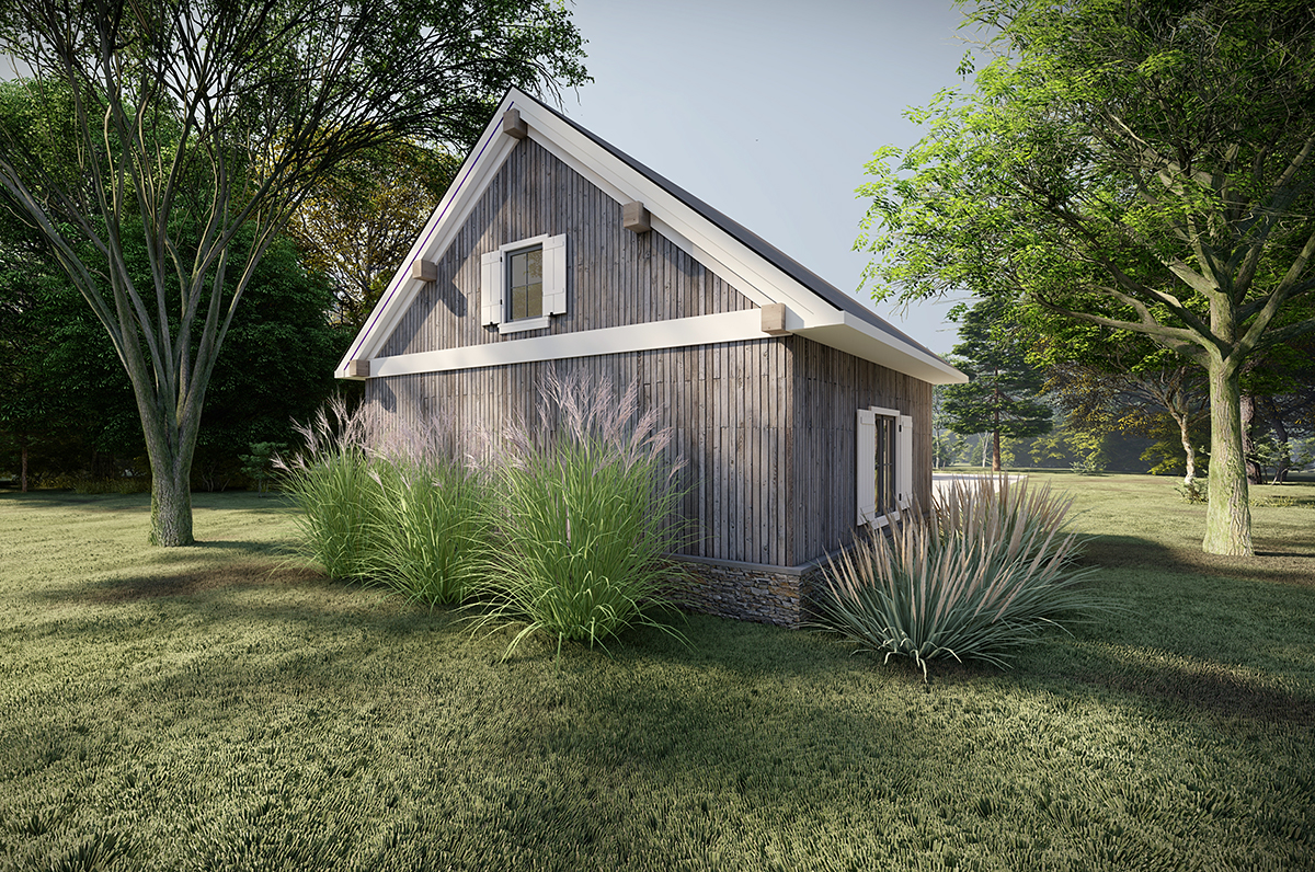 Garage Plan 83904 - 2 Car Garage Craftsman Style | COOLhouseplans.com