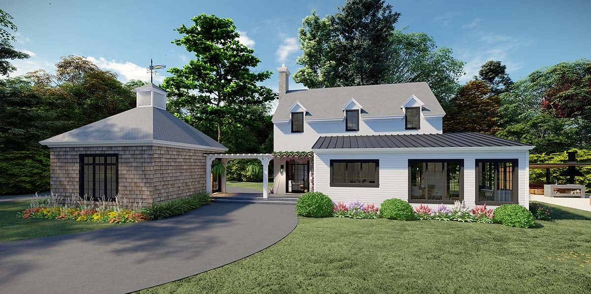 House Plan 83917 - Traditional Style with 2906 Sq Ft, 4 Bed, 3 Ba ...