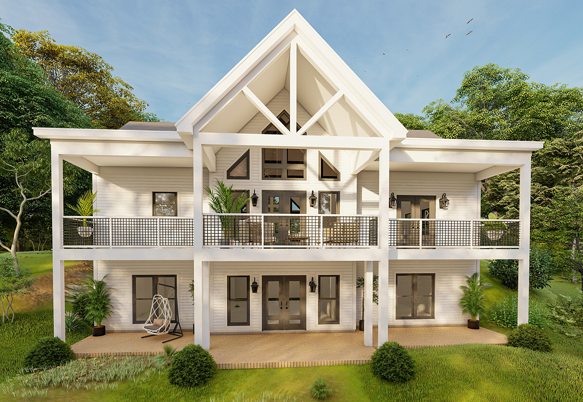 House Plan 84816 - Ranch Style with 2924 Sq Ft, 3 Bed, 2 Bath, 1 ...