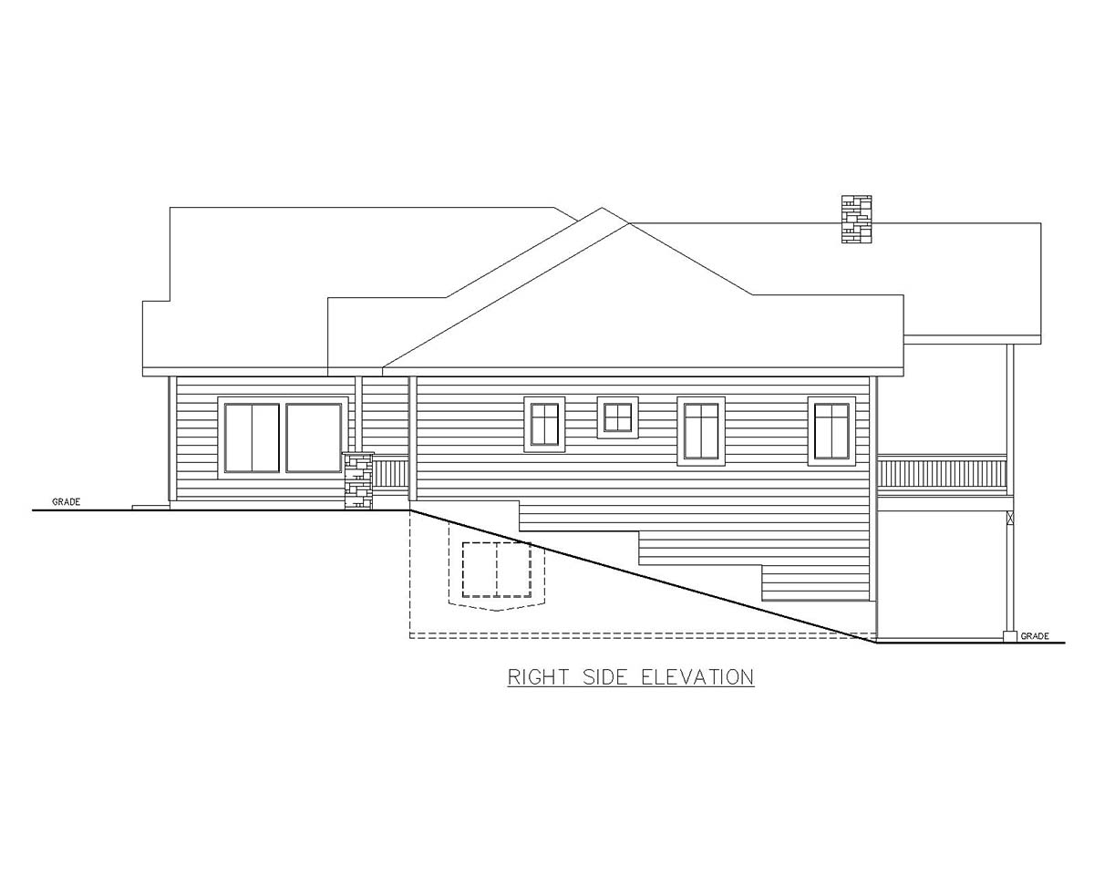 House Plan 85115 - Craftsman Style with 3628 Sq Ft, 5 Bed, 3 Bath ...